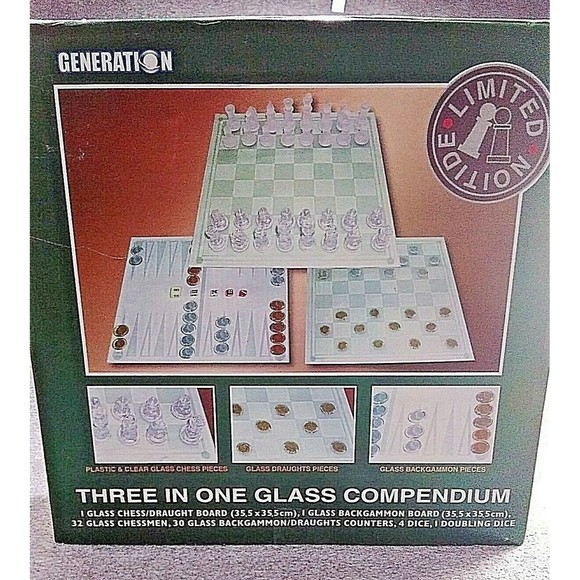 Generation | Toys | Generation Glass Checkers Pieces Limited Edition ...